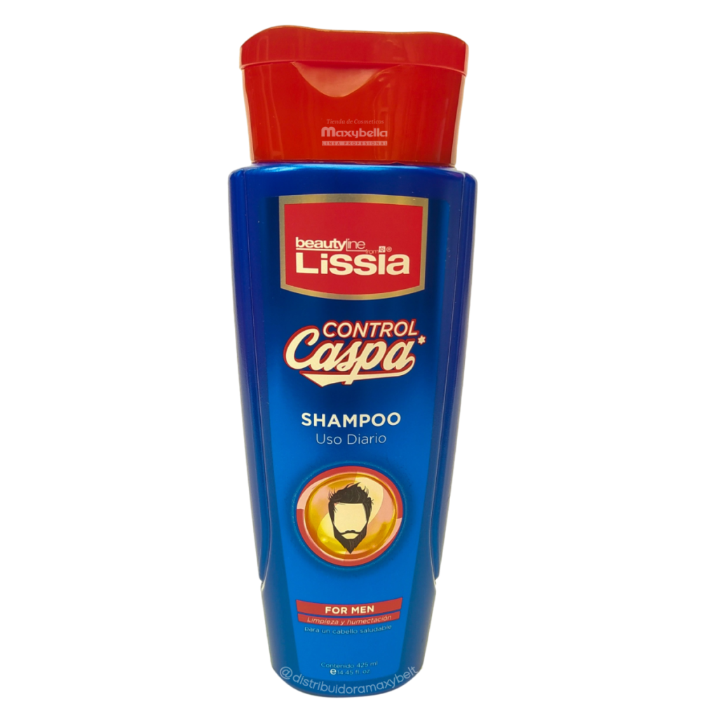 Shampoo For Men - Control Caspa Lissia - Cosmeticos Maxybelt